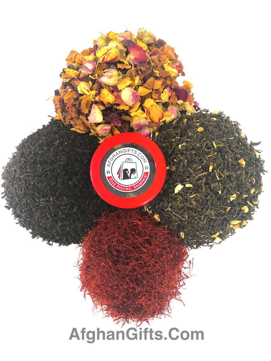 Ultimate Gift Pack - Afghan Saffron & Tea Collection – Afghan Gifts Shop